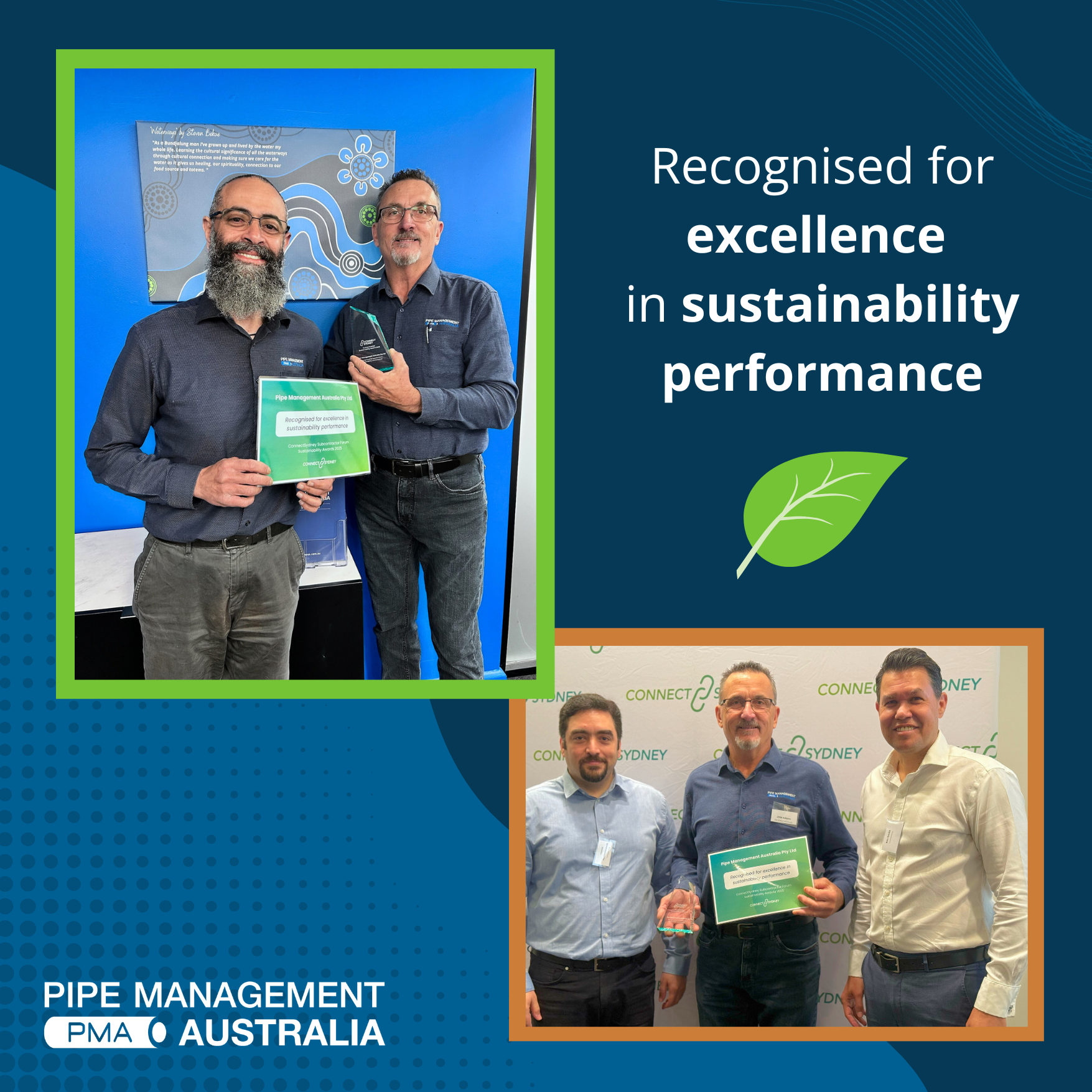 PMA recognised for Excellence in Sustainability Performance
